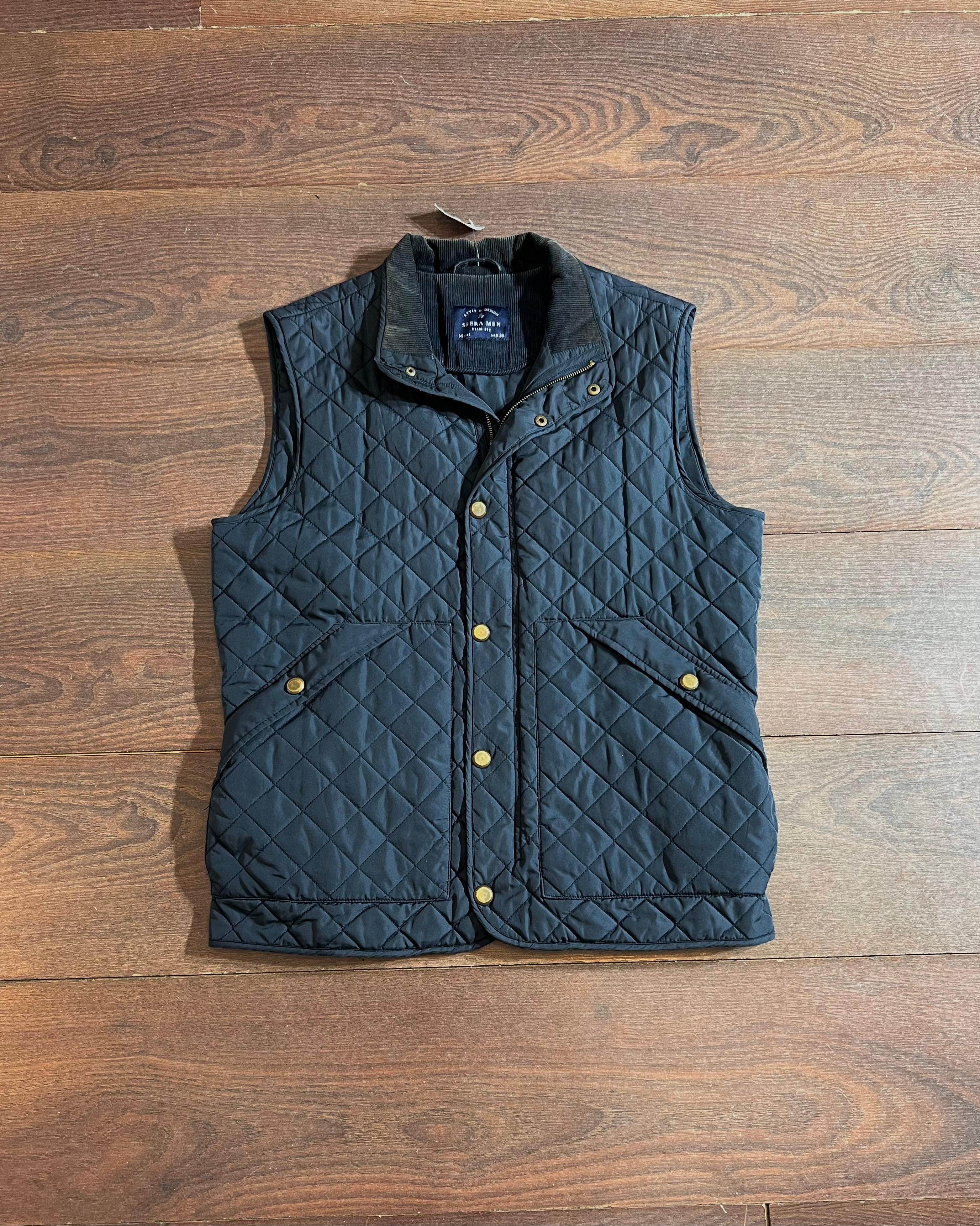 Chaleco capitoneado ecuestre azul | Centro Market